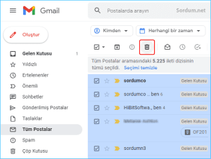 Gmail Toplu Mail Silme ( En Pratik Yol ) | BilmeyenKalmasin.Com